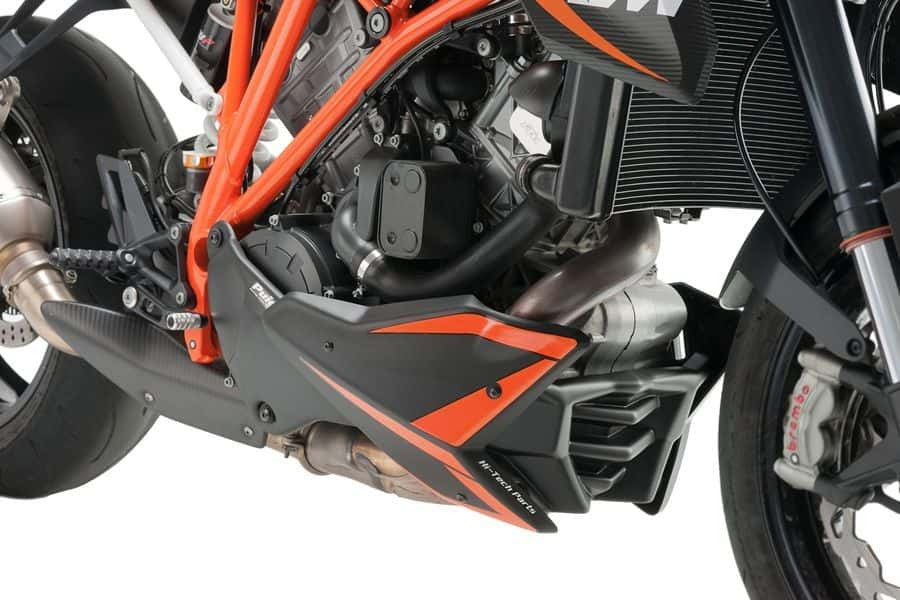 Puig Engine Spoiler For KTM 1290 Superduke GT/R (Matt Black ...
