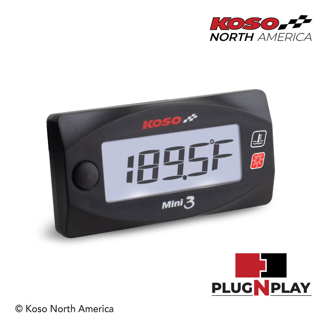 Koso GROM - MINI 3 - CYLINDER HEAD TEMPERATURE – Motorcycle Race Gear