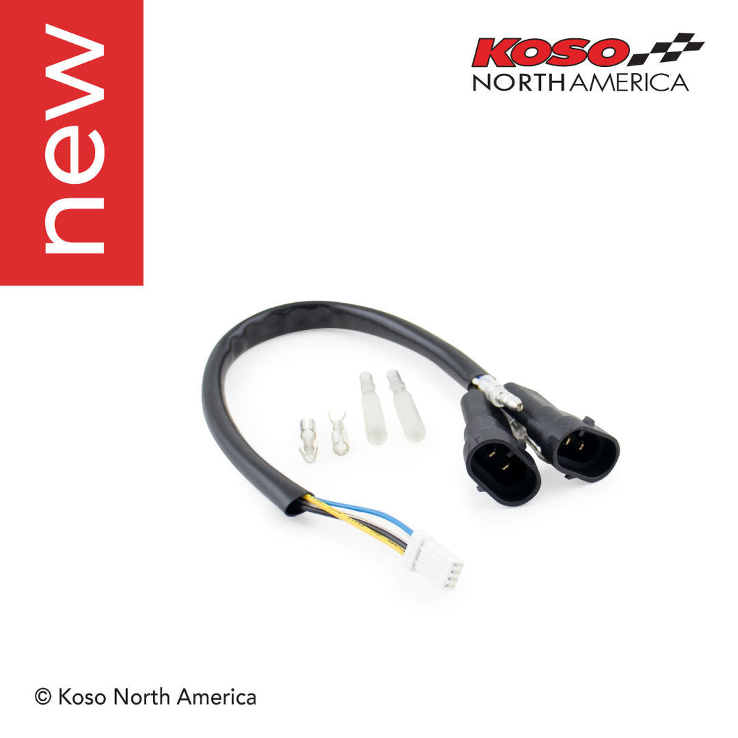 KOSO Wire Harness | for Zenith LED Headlight for Harley-Davidson (Road ...